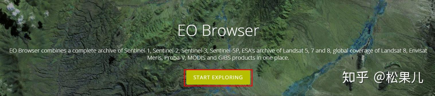 欧空局的EO Browser 01 - 知乎