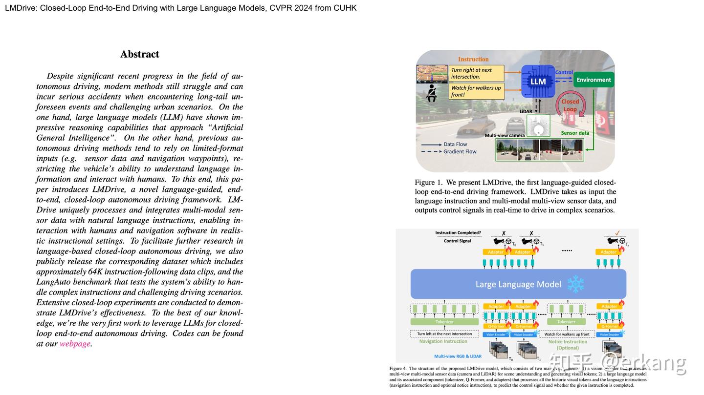 Papers of LLM for Autonomous Driving - 知乎