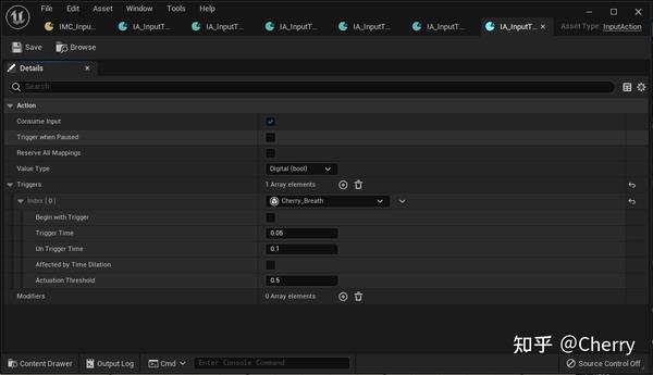UE5 EnhancedInput InputTrigger - 知乎