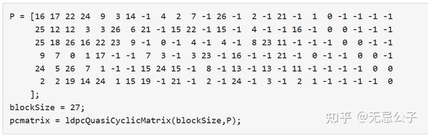 LDPC编解码matlab函数 - 知乎