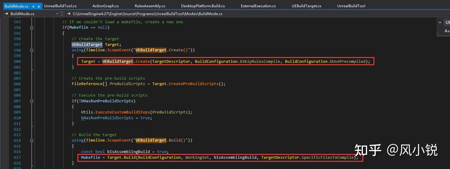 UE4 UBT执行流程浅析 - 知乎