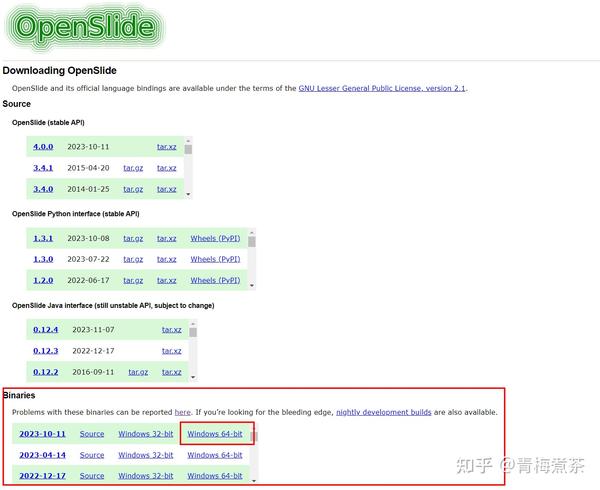 Windows安装openslide Python 2024 知乎