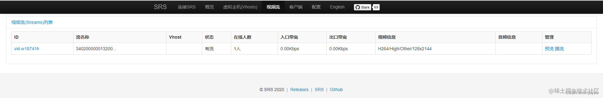 SRS gb28181 流媒体 搭建及webrtc播放延迟1s - 知乎