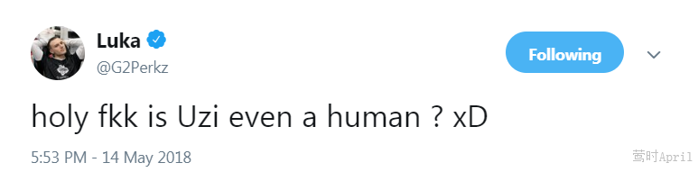各个赛区评论Uzi：Perkz疑问——小狗是人类吗？ - 知乎