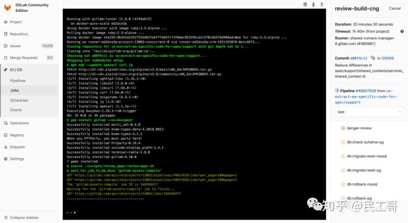 带你深入了解 GitLab CI/CD 原理及流程 - 知乎