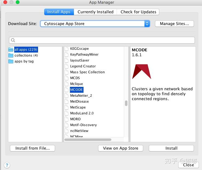 以cytoscape3.8.0 mac 版为例安装过程 - 知乎