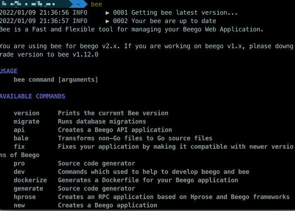 Go web框架——Beego 安装以及初始化 - 知乎