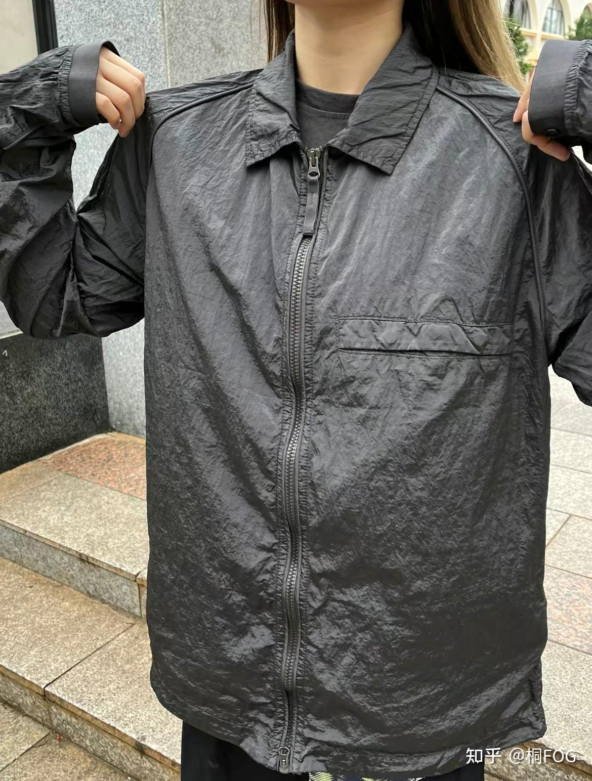 桐石头岛22SS金属尼龙夹克系列—鉴定细节解析 - 知乎