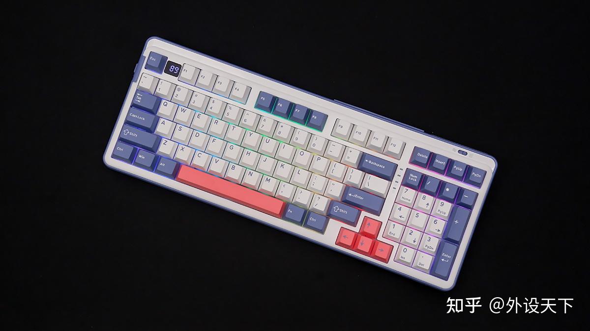 达尔优A98 Master三模热插拔机械键盘评测：一把键盘，两种手感 - 知乎