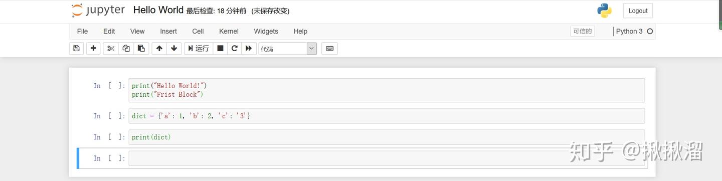 简单认识python和jupyter notebook - 知乎