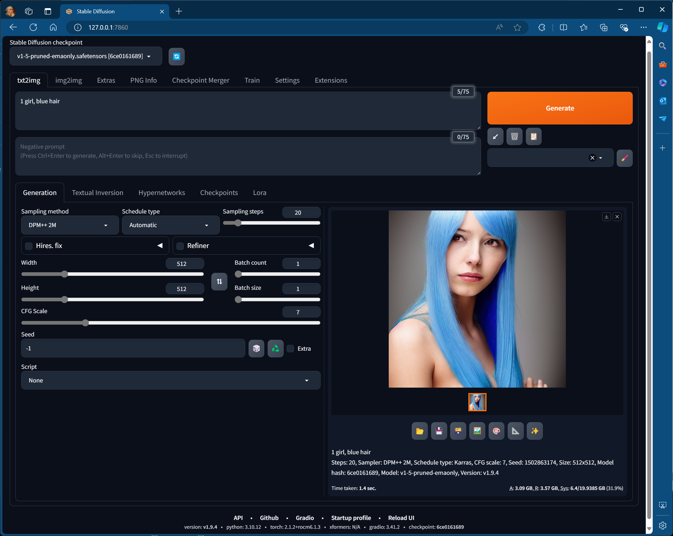 AMD显卡win下满血运行Stable Diffusion (WebUI + ComfyUI) - 知乎