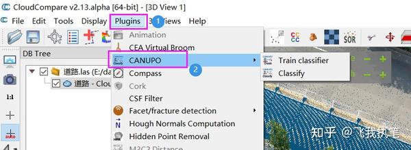 CloudCompare——CANUPO点云分类 - 知乎