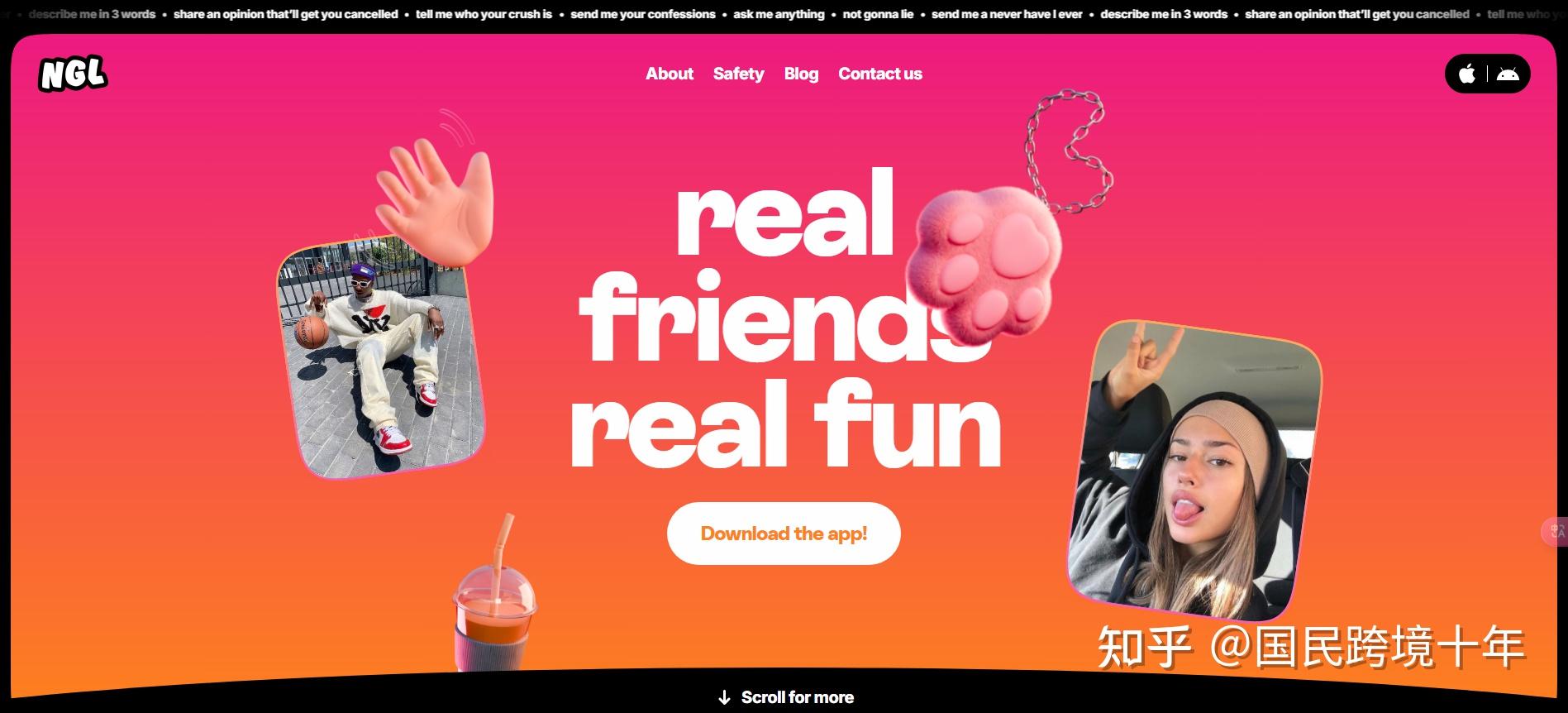 科普一款App：NGL上线3年赚了4000万美元的故事 - 知乎