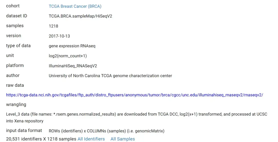 UCSC Xena无法下载TCGA数据了？！ - 知乎