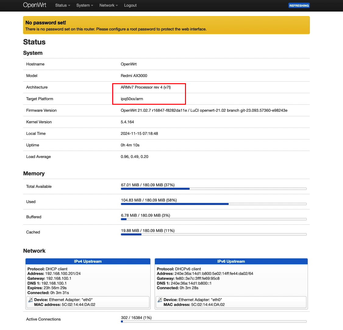 红米AX3000免拆机刷入OpenWrt教程，也适合小米CR880X系列 - 知乎