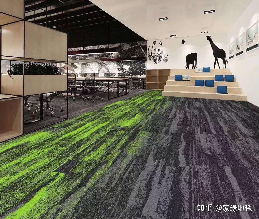 办公室地毯怎么选择?方块毯详解 - 知乎