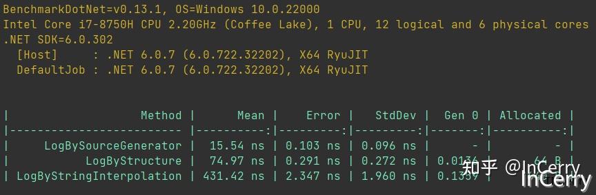 .NET性能优化-使用SourceGenerator-Logger记录日志 - 知乎