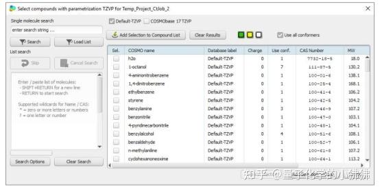 COSMOtherm——化合物的计算 - 知乎