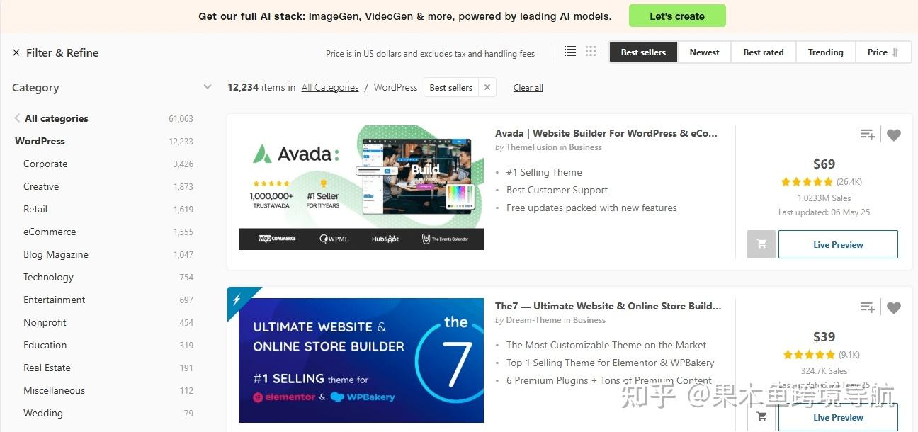 Themeforest：国外最佳WordPress主题平台 - 知乎
