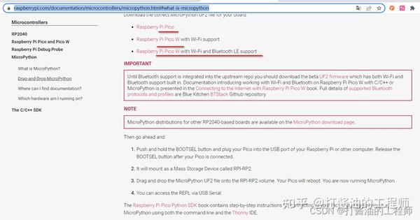 树莓派Pico|RP2040简介|PINOUT|点灯示例 - 知乎