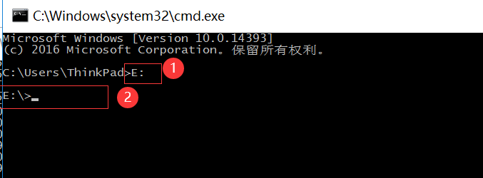 Windows-cmd由C盘切换至其他盘 - 知乎
