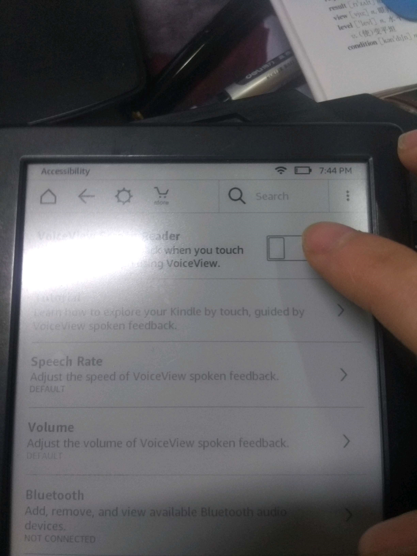 关于kindle voiceview的开启方式！入门558 - 知乎