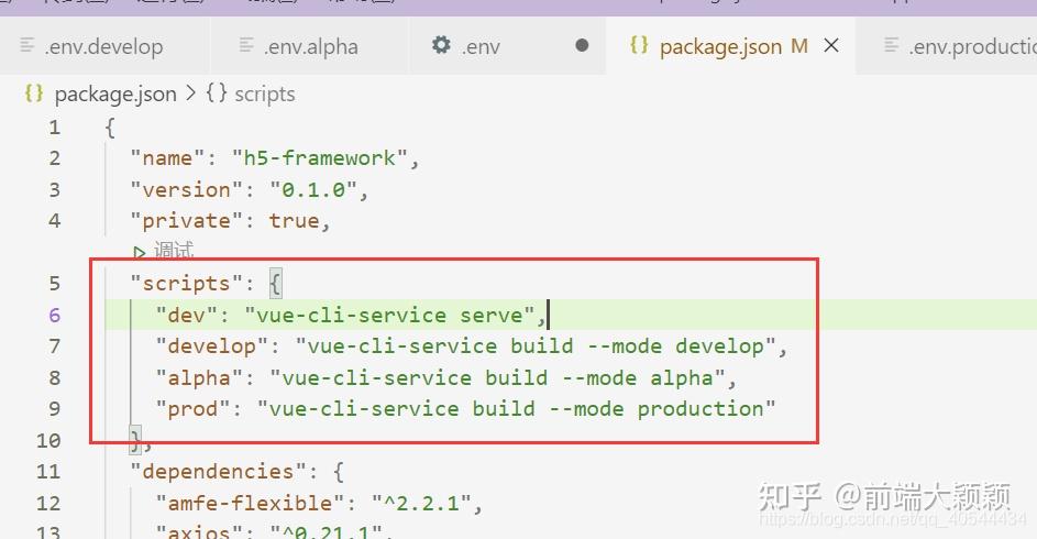 vue中 .env .env.develop .env.production .env.alpha详细说明 - 知乎