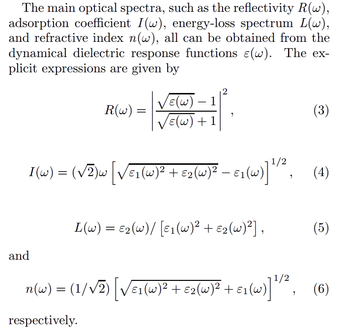 VASP 的光学性质计算及 vaspkit 的安装与使用 - 知乎