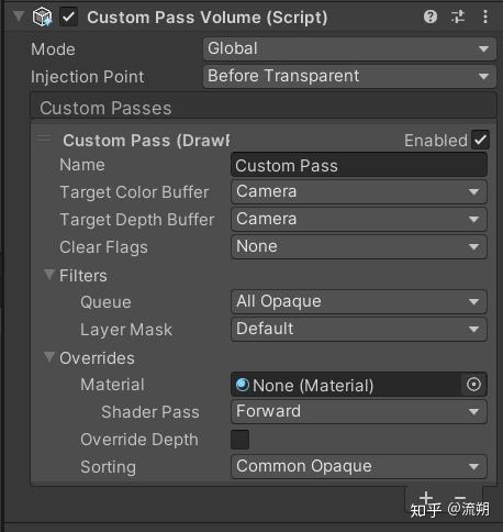 【Unity HDRP】Custom Pass 遮挡显示及描边效果 - 知乎