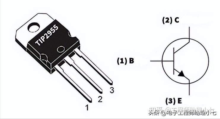 还搞不懂TIP2955?一定要看这一文，引脚图+参数+应用电路，秒懂 - 知乎