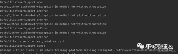 十分钟让你搞懂会用Spring Retry - 知乎