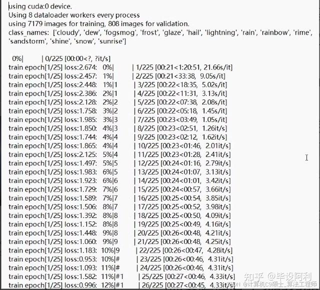 基于vgg16和efficientnet卷积神经网络的天气识别系统pytorch框架 图像识别与分类 前端界面flaskpython Ui界面pyqt5python,构建天气识别