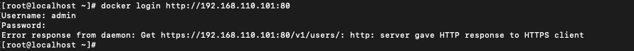 docker login 192.168.110.101:80报错: - 知乎