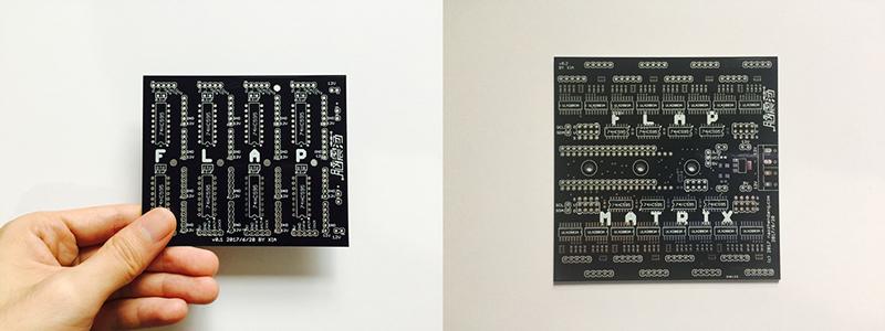 动态装置Split-Flap Matrix(翻页矩阵屏) - 知乎