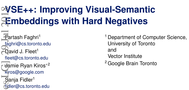 经典回顾 | 检索任务的经典工作VSE++ - 知乎