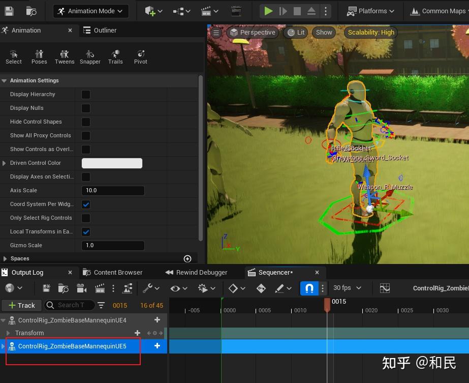 ControlRig的一些用法和注意事项 - 知乎