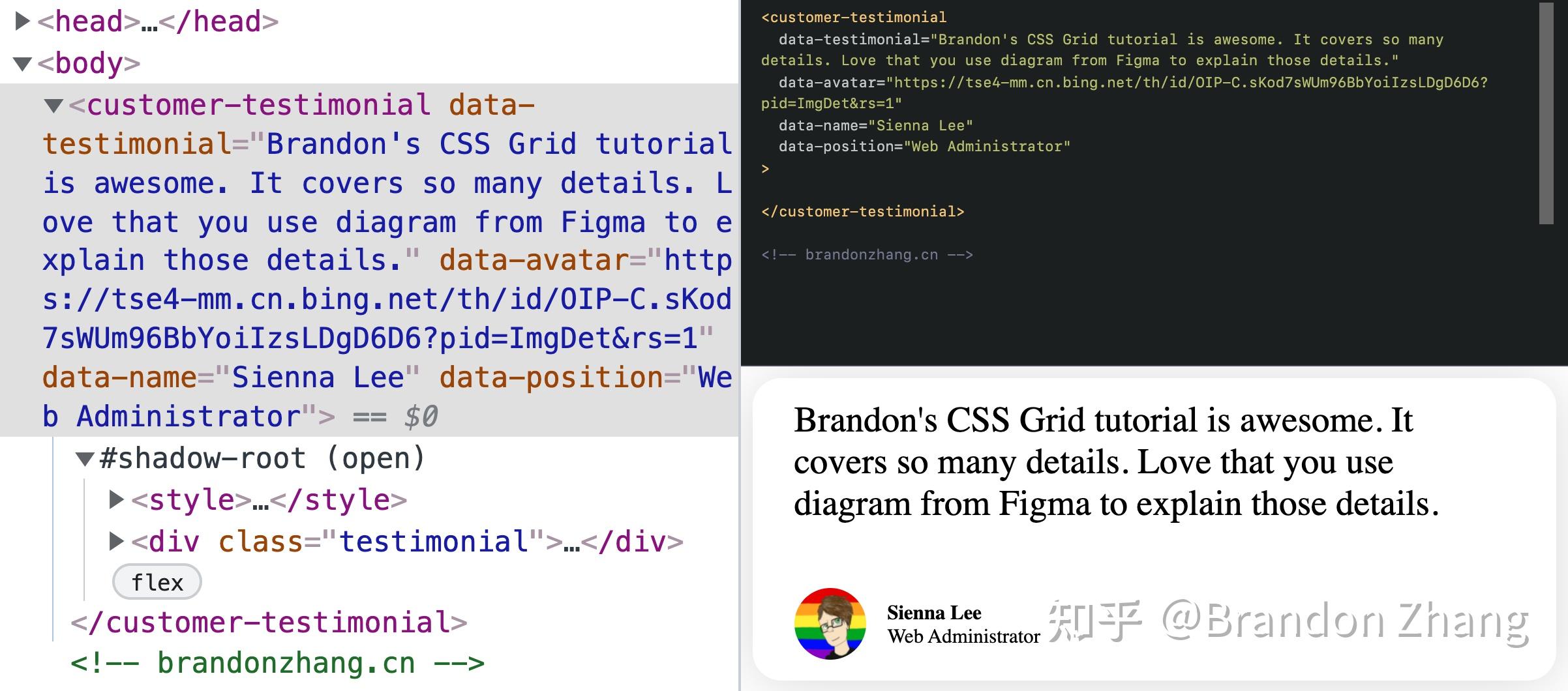 Web Components #3 - 重复使用Custom Elements - 知乎