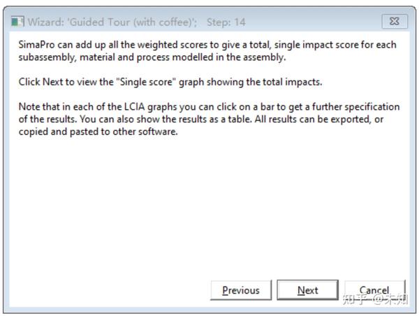 第一课为SimaPro的基本特征 - 知乎