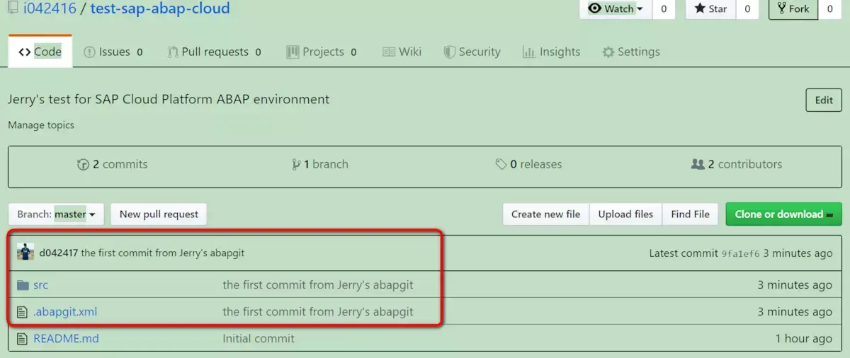 使用abapGit在ABAP On-Premises系统和SAP云平台ABAP环境之间进行代码传输 - 知乎