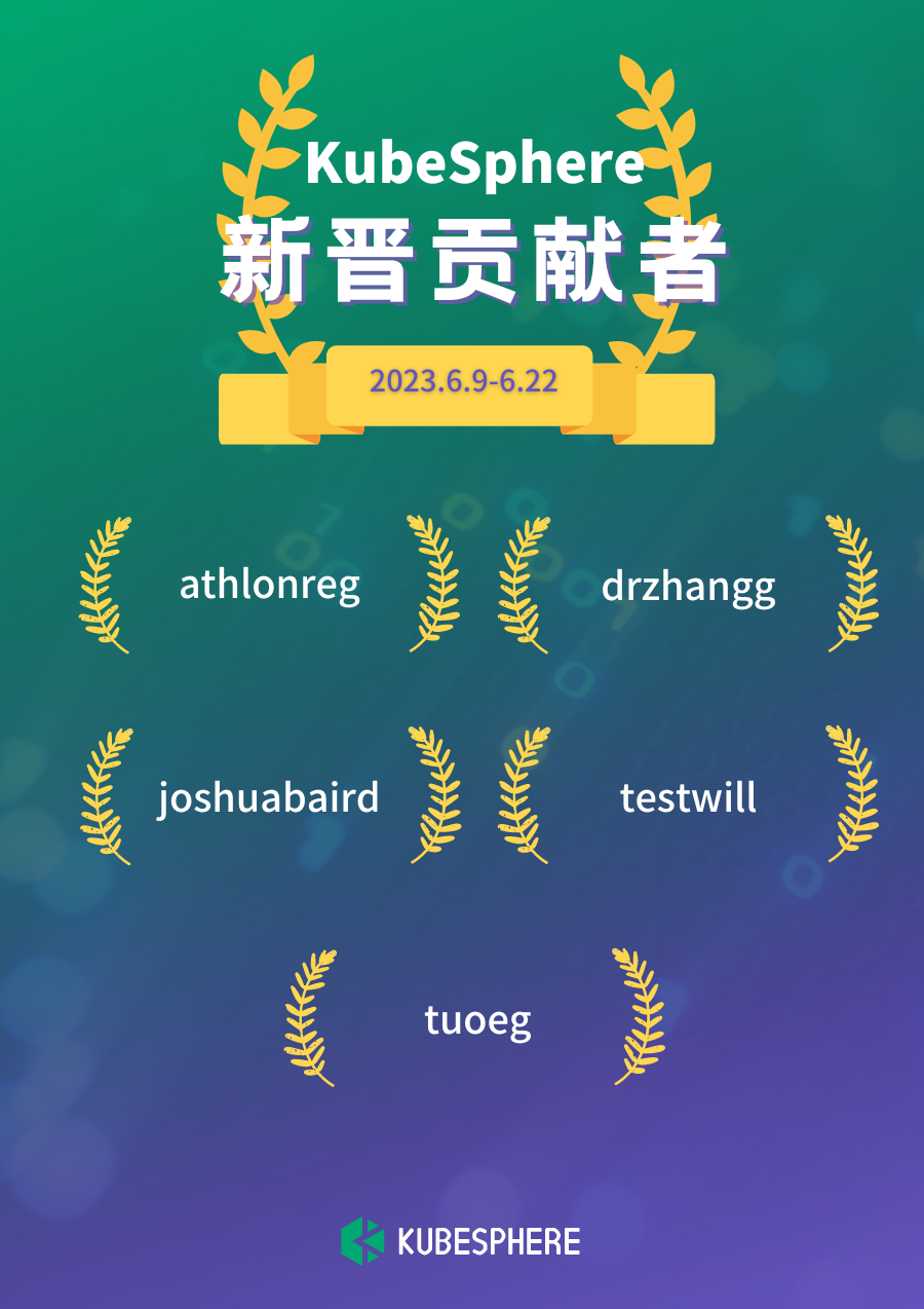 KubeSphere 社区双周报 | OpenFunction 发布 v1.1.1 | 2023.6.9-6.22 - 知乎