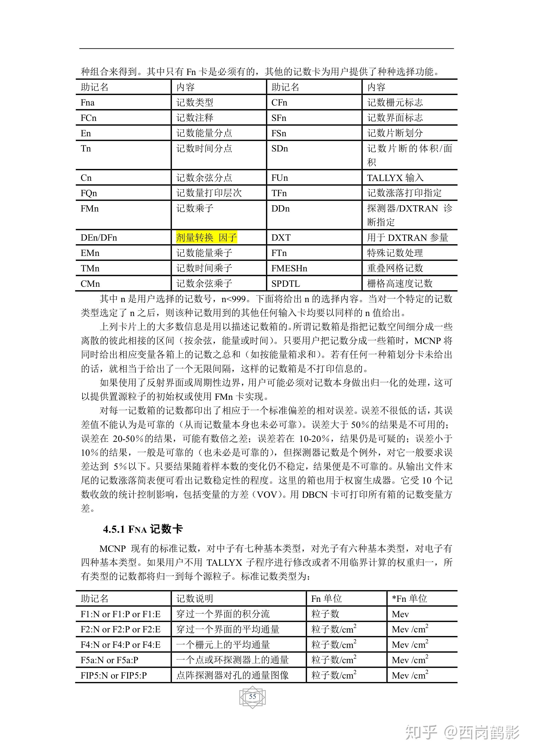 MCNP使用说明书 - 知乎