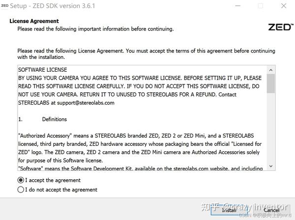 WIN环境下安装ZED SDK - 知乎