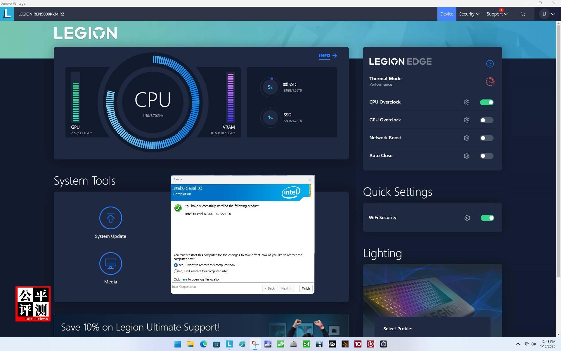 联想拯救者刃9000K 2023评测下篇：人为为小失大 - 知乎