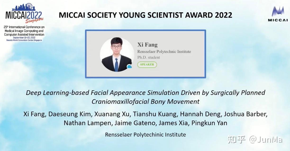 MICCAI 2022 Young Scientist Awards - 知乎