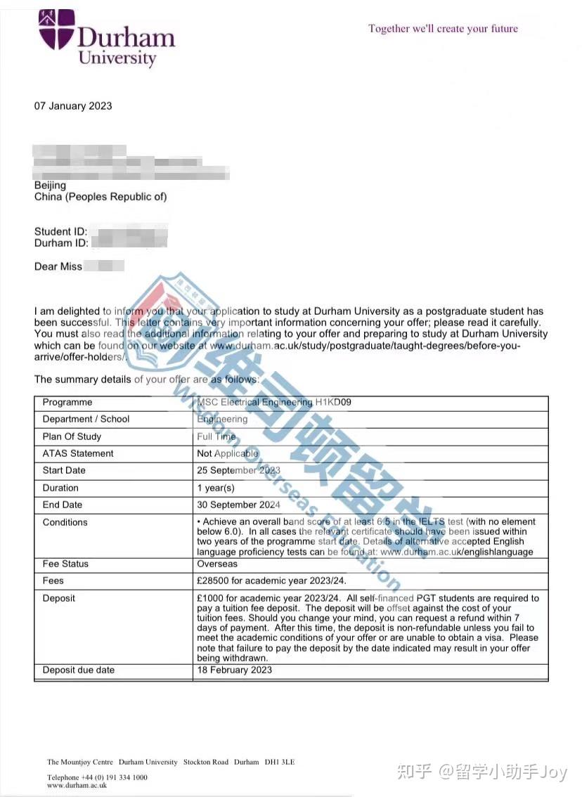 23Fall |offer案例合集（英国篇） - 知乎