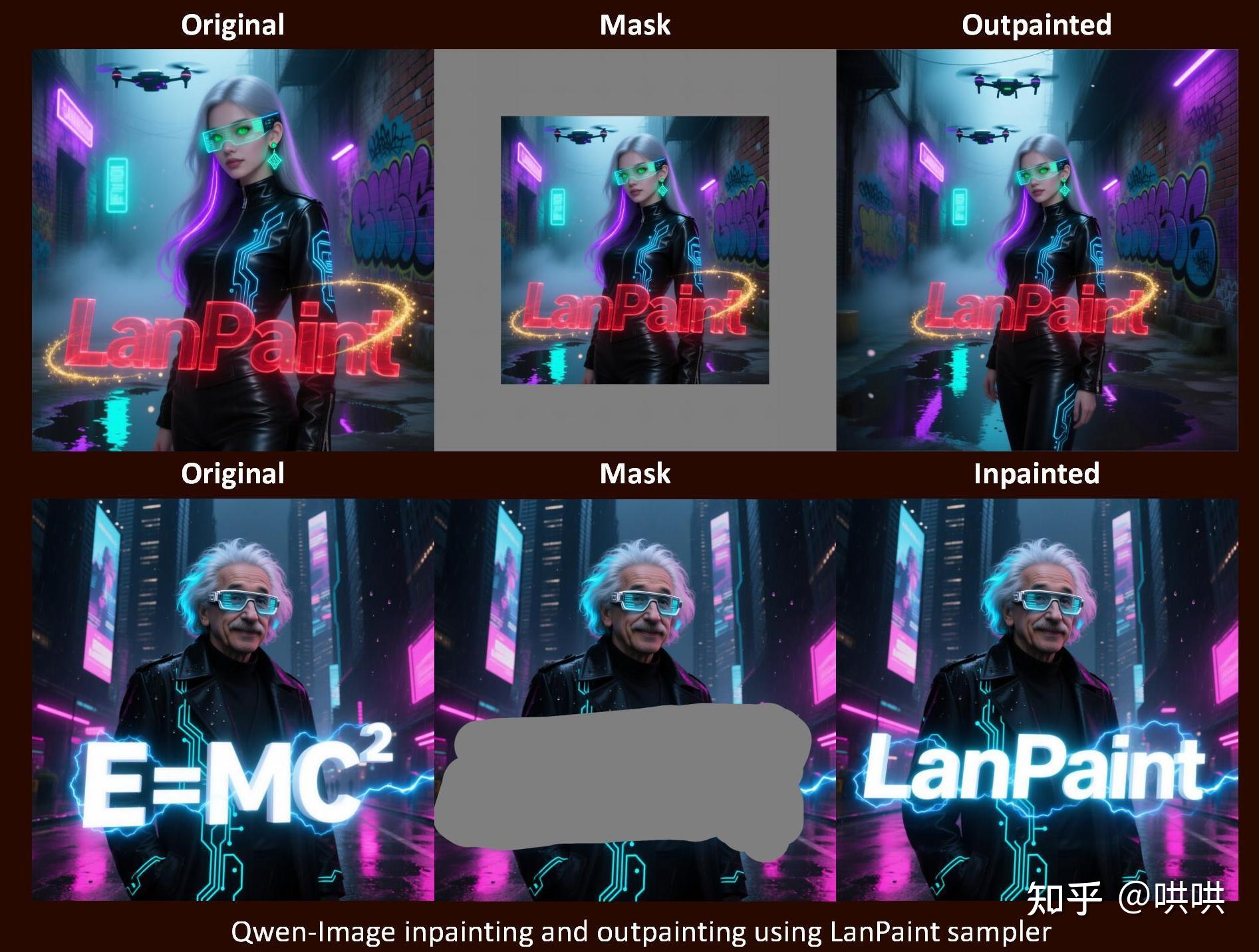 LanPaint：一种无需训练的通用图像修复方法 - 知乎