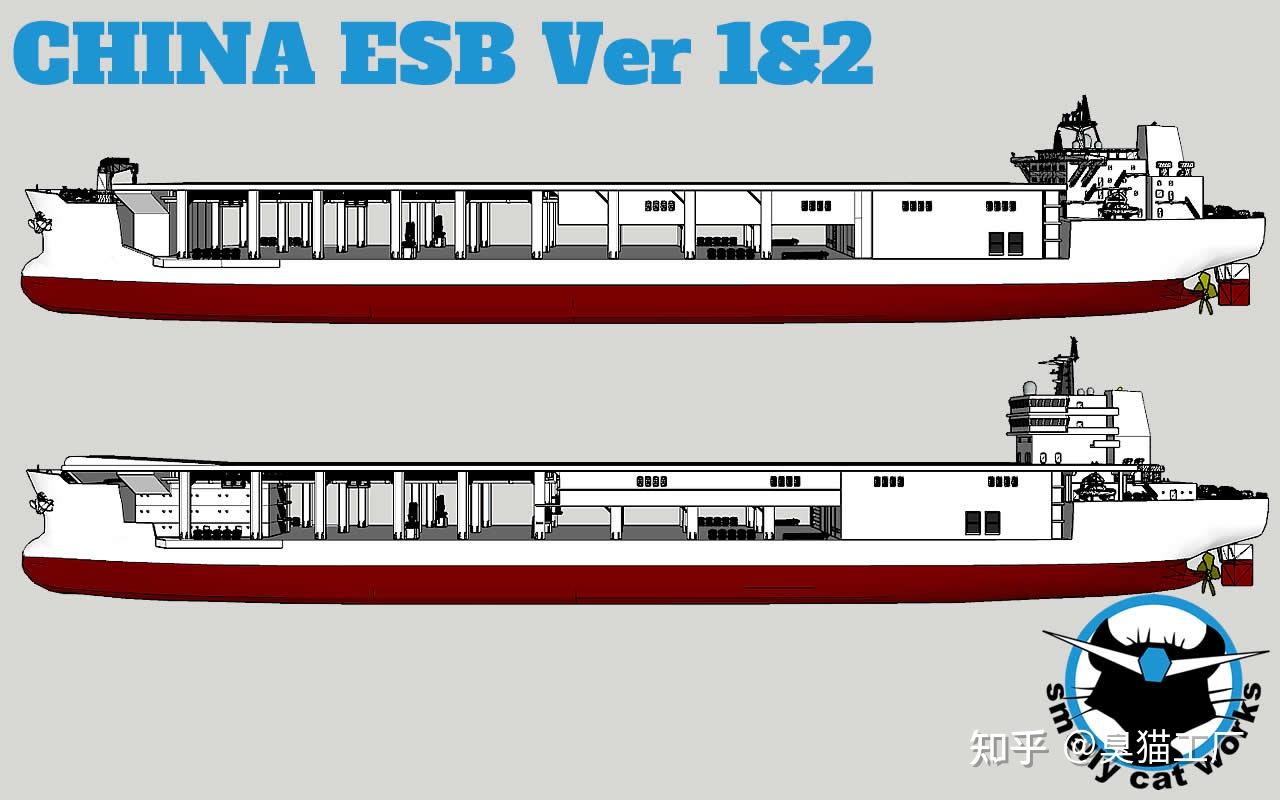 中国远征基地舰 ESB 3D模型 - 知乎