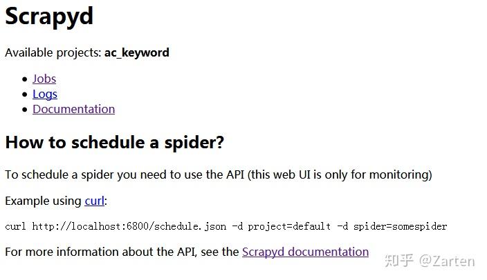 Scrapy-redis和Scrapyd用法详解 - 知乎