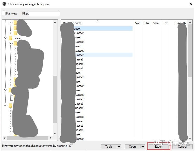 UE Viewer(umodel)简易教程 - 知乎