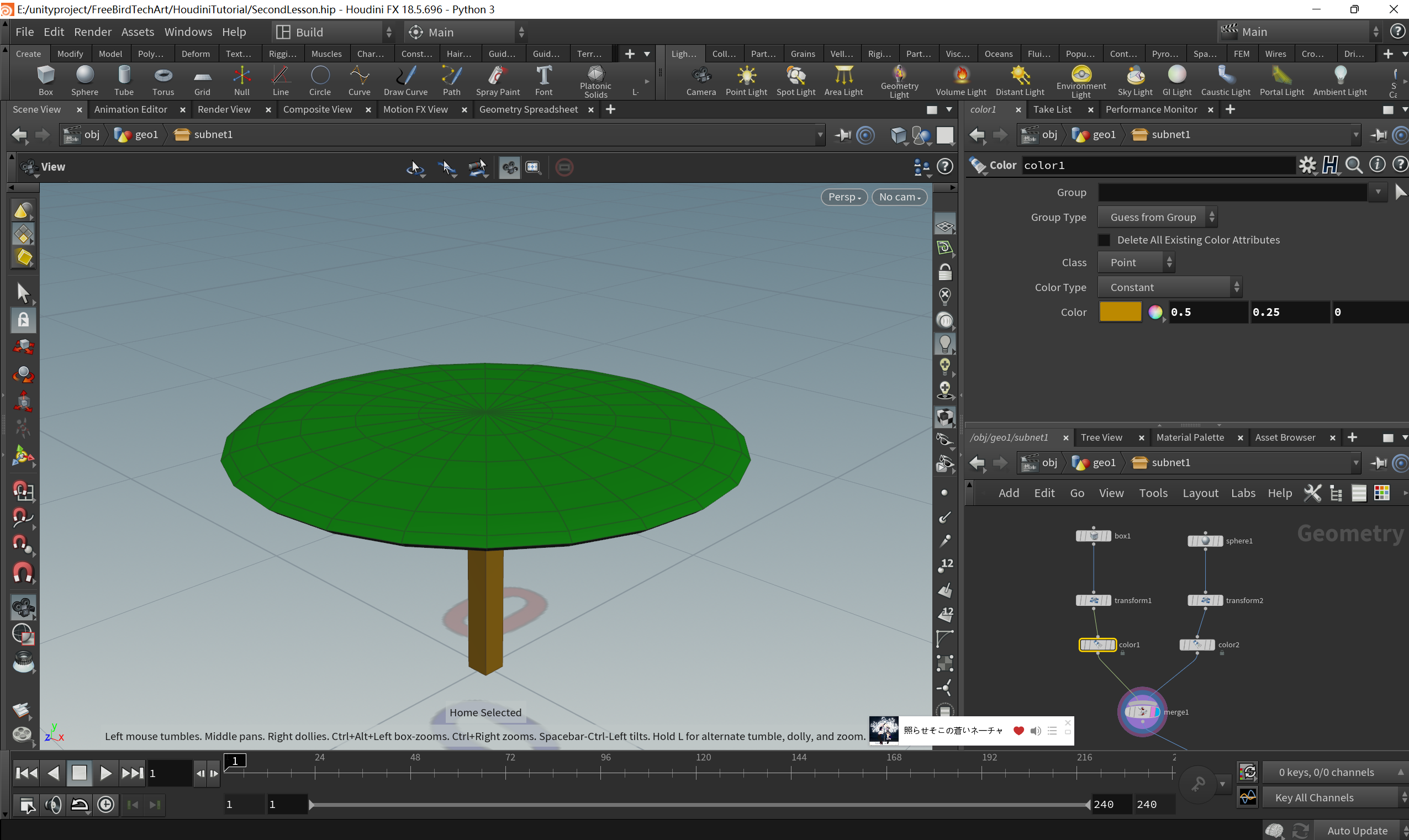 【free Birdhoudini教学】2简单的平面撒点工具与unity Engine接入 知乎 